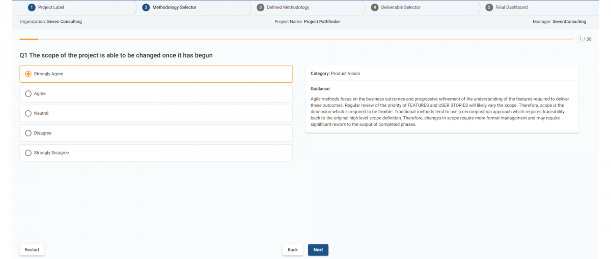 Seven Consulting Project Pathfinder | Seven Consulting