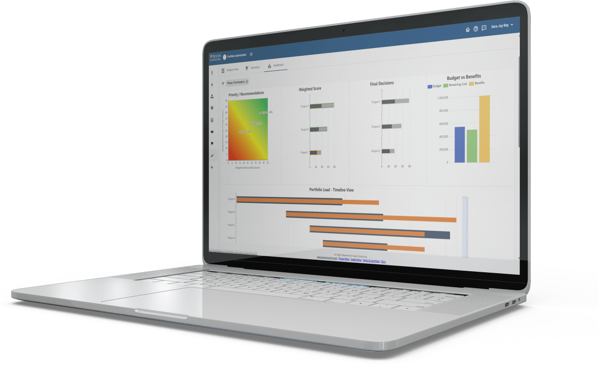 Portfolio Optimisation Tool | Seven Consulting